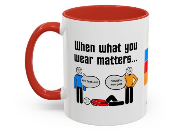 He’s Dead, Jim Humorous Satirical Star Trek-style Coffee Mug - Bismarck ...